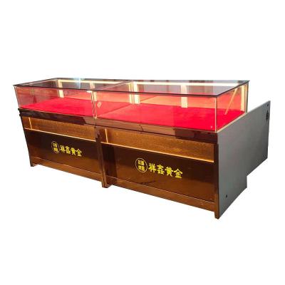 China Vitrina de joyería de alta gama con protección contra robo y logotipo personalizado personalizado en venta