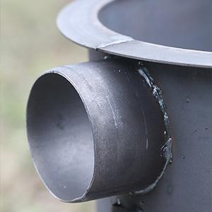 wood burning stove