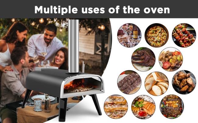 multiple uses of the oven