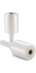 mini stretch wrap clear 5 inches with handle