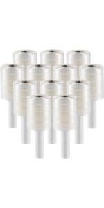 mini stretch wrap clear 5 inches 12 pack