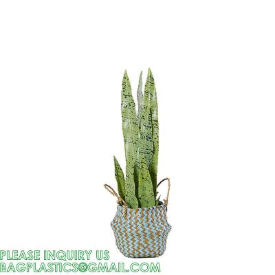 중국 Home Decoration Basket For Plants Cotton Rope Woven Rattan Flower Pots Planter Cotton Rope Woven Rattan Flower Pots 판매용