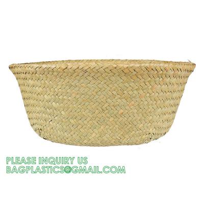 중국 Home Decoration Basket For Plants Cotton Rope Woven Rattan Flower Pots Planter Cotton Rope Woven Rattan Flower Pots 판매용