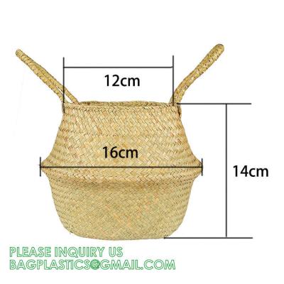 중국 Home Decoration Basket For Plants Cotton Rope Woven Rattan Flower Pots Planter Cotton Rope Woven Rattan Flower Pots 판매용