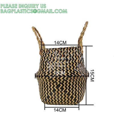 중국 Home Decoration Basket For Plants Cotton Rope Woven Rattan Flower Pots Planter Cotton Rope Woven Rattan Flower Pots 판매용