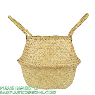 중국 Home Decoration Basket For Plants Cotton Rope Woven Rattan Flower Pots Planter Cotton Rope Woven Rattan Flower Pots 판매용