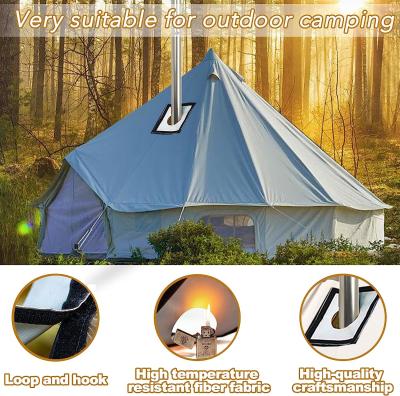 중국 Titanium Tent Wood Stove Oven Folding Portable Log Winter Camping Foldable Ultra Light Hiking Cooking Bbq Chimney 판매용