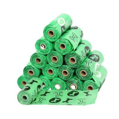 중국 100% Compostable Cornstarchbags, Biodegradable Large Scented Dog Waste Bags Best Pet Care Poop Bags Eco 판매용