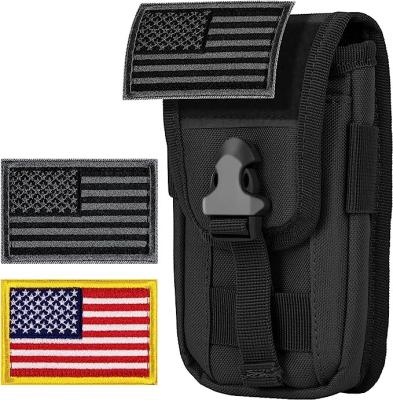 중국 Tactical Cell Phone Holster Pouch, Tactical Smartphone Pouches Cellphone Case Molle Gadget Bag Molle Attachment Belt 판매용