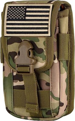 중국 Tactical Cell Phone Holster Pouch, Tactical Smartphone Pouches Cellphone Case Molle Gadget Bag Molle Attachment Belt 판매용