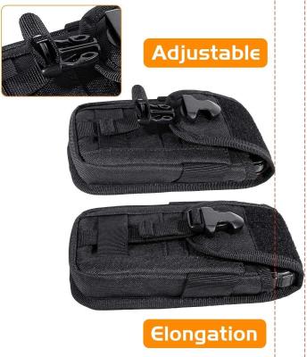 중국 Tactical Cell Phone Holster Pouch, Tactical Smartphone Pouches Cellphone Case Molle Gadget Bag Molle Attachment Belt 판매용
