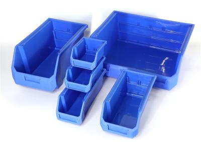 China Best Storage System Medium Duty Longspan Shelving Shelf Rack With Plastic Box Heavy Duty Plastic Storage Bins for sale