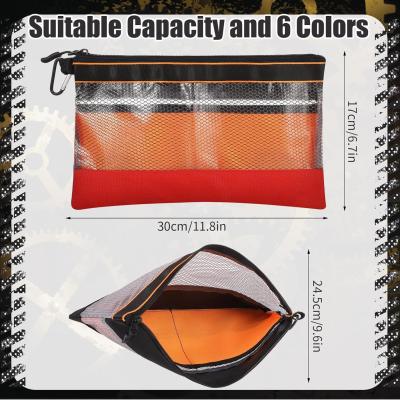 China Clear Tool Pouch Tool Pouch Bags Zipper Tool Pouch With Heavy Duty Mesh Window sports equipment bags,special purpose bags custom,backpack, cooler bags, travel bags,Duffle bags laptop bag for sale