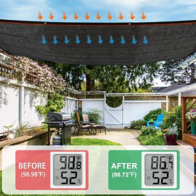 China Garden 70% Shade Cloth, Resistant Sun Shade Net 10x20FT Mesh Tarp With HDPE Material And Reinforced Grommets Shade Trap For Greenhouse, Plant, Pergola, And Backyard Patio Sunshade for sale