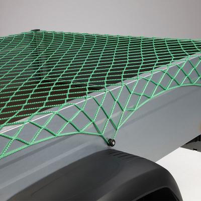 China Cargo Net Stretchable, Car Exterior Accessories, Adjustable Elastic Trunk Storage Net With Hook For SUVs, Cars And Trucks Cargo Nets Durable Truck Trailer Netting UV Treatment Custom Cutting for sale