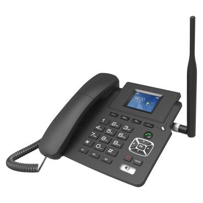 China Dual Band WiFi 4G SIM Desktop IP Phone with Voicemail Receiver Call Transfer Full Accessories for Apartment Home POE GSM Network for sale