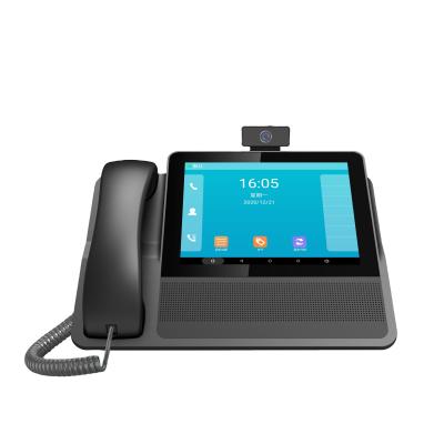 China For Communication with Full Accessories Ethernet Port 13 DDS Keys Call Recording PSTN Bluetooth WiFi Camera IP Intercom Phone for sale