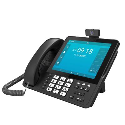 China Enterprise IP Family Intercom Audio Wireless Device Desk Phone Android Cordless Phone with SIM Slot SIP Phone Gateway for sale