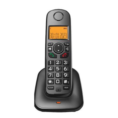 China Portable DECT Digital Cordless IP Phone with Address Book for Home Business Wireless Base Station for sale