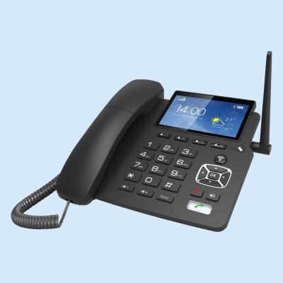 China 4.3 Inch Digital Cordless Phone Touchscreen Shortcut Keys Hotspot WiFi Network 4G VoLTE SIP Video Camera PCBA Hotspot Network for sale