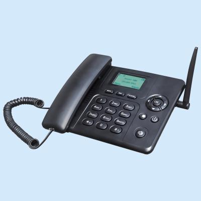 China Low Price 2G GSM 2.4\" WiFi Sim Card Slot Table Phone Speed Dial Call Forwarding Barring Mute Function SMS Cordless Telephones for sale