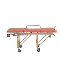 Quality Class I Adjustable Stretcher Orange Auto Loading Stretcher With IV Pole for sale