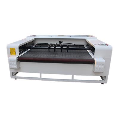China Selbstfütterungsschneidemaschine CW3000 laser-100W für Textilleder-Schaum zu verkaufen