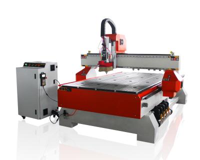 China 2.2kw-5.5kw 3D CNC Wood Cutting Machine Water Cooling Air Cooling for sale