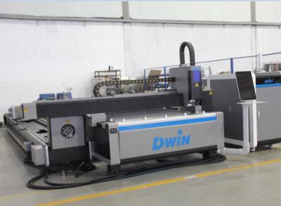 Κίνα Rotary Device Laser Pipe Cutting Machine DWIN 1000W Laser Iron Cutter προς πώληση