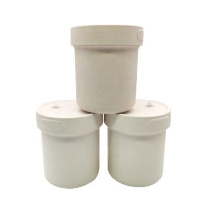 Modern Design Eco-Friendly Microwavable Bamboo Fiber Salad Cup with Leak-proof