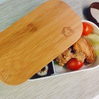 Quality Pink 1-Layer Bamboo Lid Custom Eco Fridge Plastic Food Grade Bento Lunch Box for Kids for sale