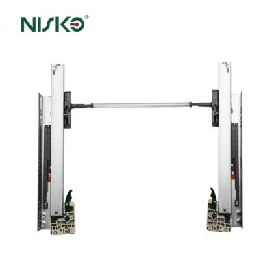 Cina Telescopico Scatole nascosto Runner Slide Push Open zinc plating in vendita