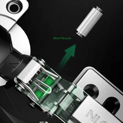 China AH02-A Metal Free Stop Hinge Clip On Soft Close Adjustable for sale
