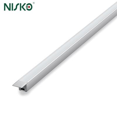 China Embedded LED Strip Light Aluminum Profile Indoor 12 V Bedroom Cupboard Closet Furniture Light for sale