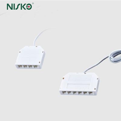 Cina Mini DuPont AMP Splitter Scatola di giunzione DC 12V 24V Lampada LED per connettore per armadio a striscia luminosa in vendita