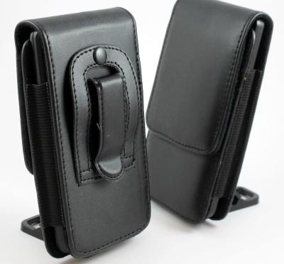 Cina Supporto nero della copertura di caso di vibrazione di Hlster del sacchetto della clip della cinghia di cuoio per il iPhone 5/5S in vendita
