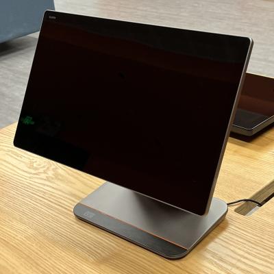China Sistema POS de tabletas Android con pantalla táctil de 15,6' y reconocimiento de huellas dactilares en venta