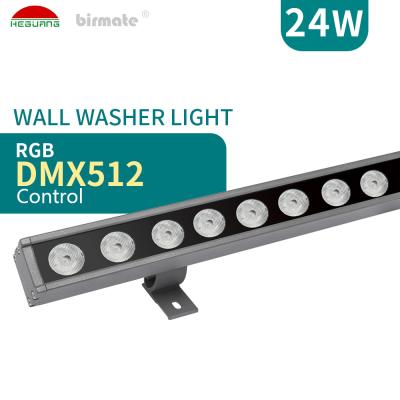 Cina Attaccatura della luce 24W della rondella della parete di IP67 SMD3030 RGB 500LM in vendita