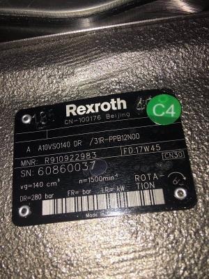 China Rexroth R910922983 A10VSO140DR /31R-PPB12N00 Hydraulic Piston Pumps/Variable pump for sale