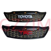 Quality ABS Plastic Black Front Bumper Grille Fortuner 2012 Auto Grille With Letter for sale