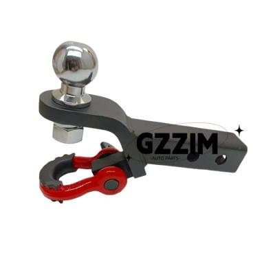 China Welded Square Mouth Tow Hooks for Off-Road Vehicles RV Combinations Pickup Trucks for Trailer Arm Use OEM for sale