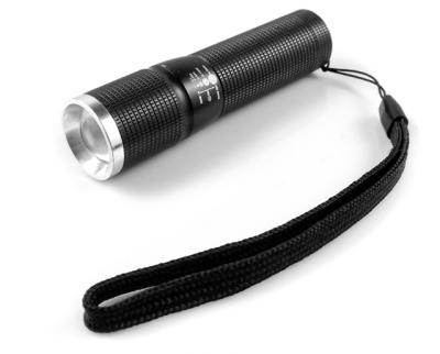 China 180 Lumen Black gericht geleid fakkel zaklamp JW041141-Q3 Te koop