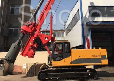 Chine Empilage de la base des travaux TR100D forant Rig China Chassis Hydraulic Portable à vendre