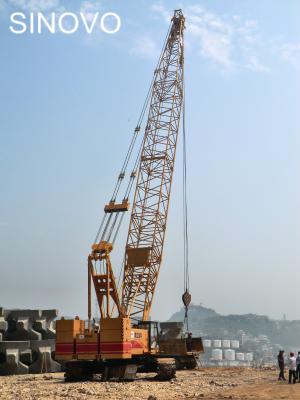 Chine CQUY1500 la chenille hydraulique Crane With High Strength Steel sifflent la capacité de levage forte à vendre