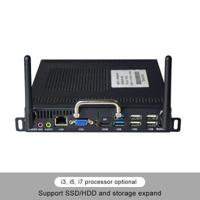 China 4K interactieve Digitale Signage i3 i5 i7 cpu 34mm van de Touch screenlift Dikte Te koop