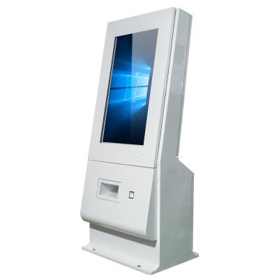 China Outdoor Self Service Kiosk Touchscreen 240V 8ms Response Time With A4 Printer for sale