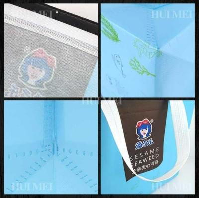 Китай Изготовленные на заказ сумки Tote 60gsm полипропилена Spunbonded не сплетенные к 180gsm продается