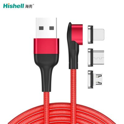 Cina 90 carico veloce pratico di carico magnetico del cavo di USB di grado 3A in vendita
