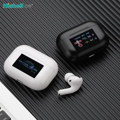 Cina Vera stereotipia senza fili bianca Earbuds dell'ABS TWS con lo schermo di visualizzazione Air3 in vendita