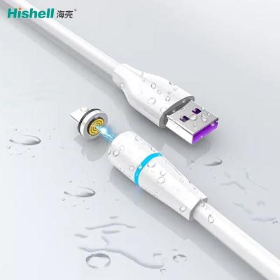 Cina 3 in 1 carico magnetico di USB cabli il bene durevole materiale del PVC dei 4 centri in vendita